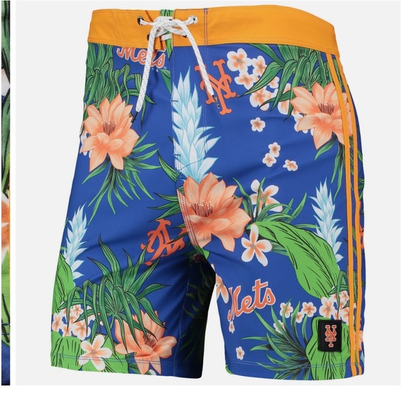 Hurley | Swim | New York Mets Hurley X 47 Royal Phantom Tailgate Swim ...